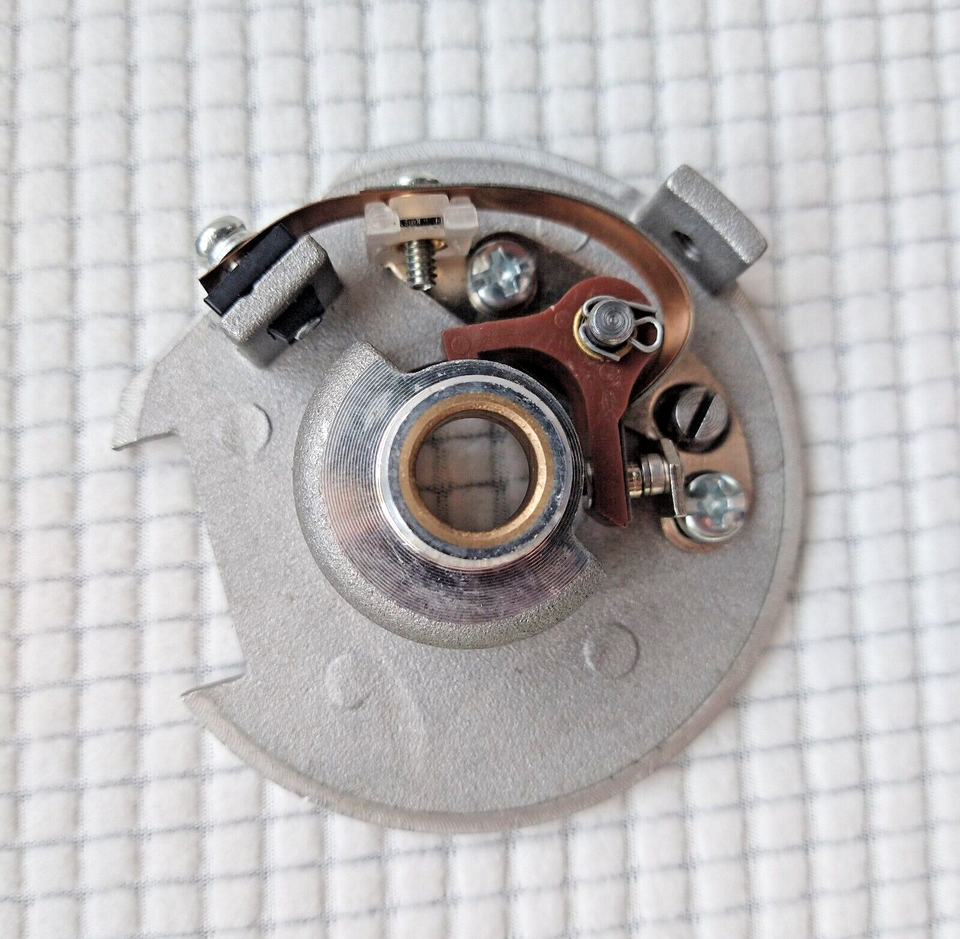 Ford 2N 9N 9N Tractor Front Mount Distributor Breaker Plate & Points ...
