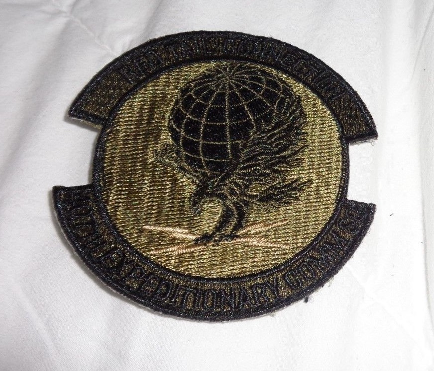 US AIR FORCE PATCH, 407TH EXP COM SQN,SCORPION,MULTI-CAM, W/HOOK LOOP ...