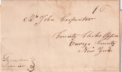 June 30 1845 LAST DAY of pre-7/1/1845 postage rates - Greensboro New ...