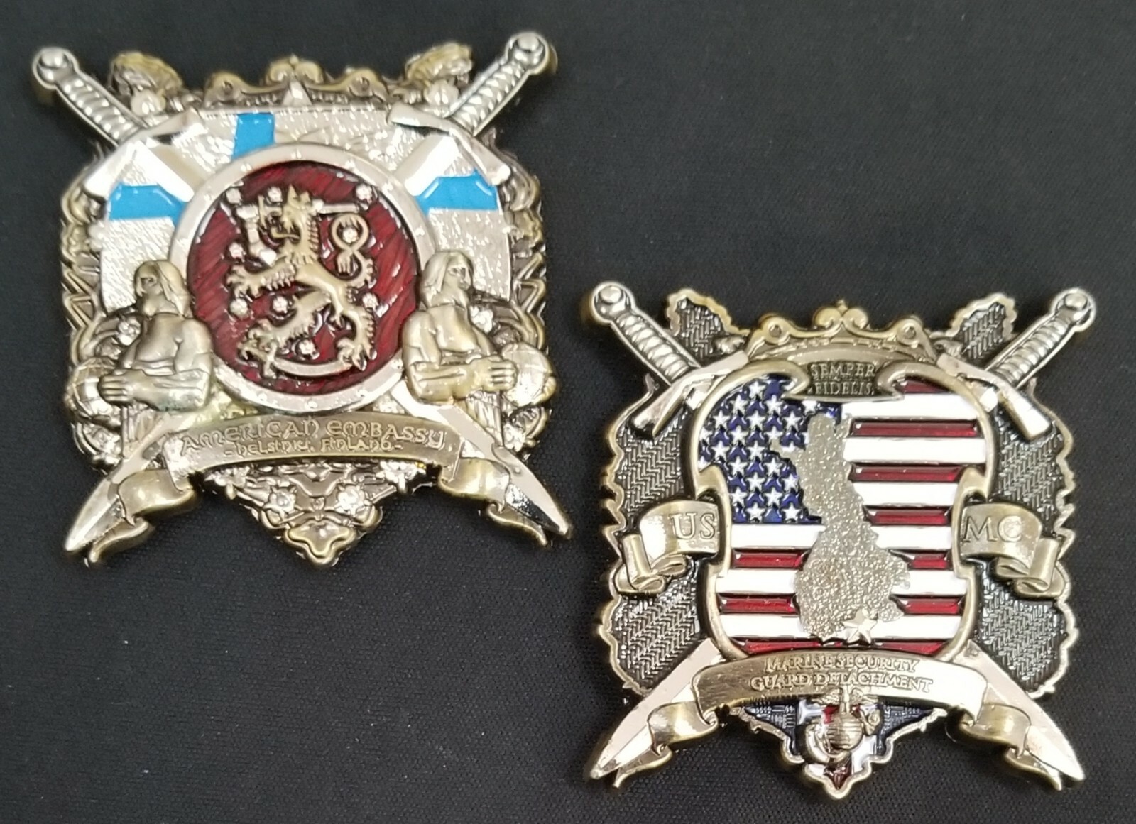 USMC MARINE SECURITY DET MSG MSG-Det US EMBASSY HELSINKI FINLAND ...