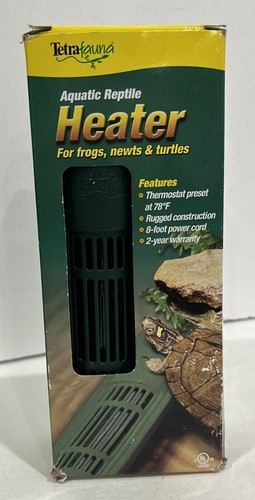 Tetrafauna Aquatic Reptile Aquarium Heater For Frogs, Newts & Turtles ...