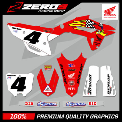 Custom MX Graphics Kit: HONDA CR CRF Motocross Graphics Decals 125-450 ...