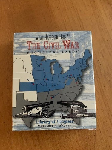 The Civil War Knowledge Cards The Library of Congress | eBay