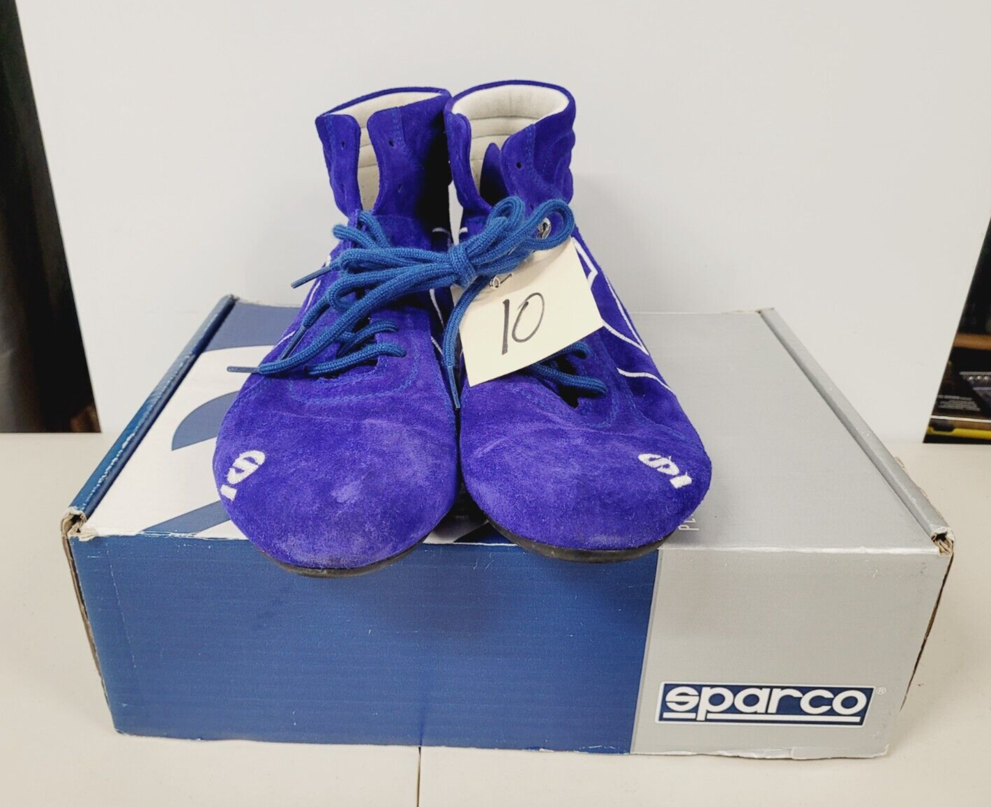 Sparco Stivaletti Slalom Azzurri Racing Shoes 00124142A/Size: 44 EU/11 ...