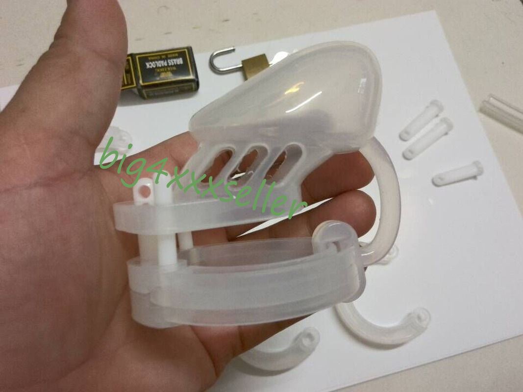 Soft Silica gel Chastity Device Firm Male Chastity Device Wear Comfortable Cage | eBay
