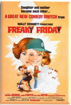Freaky Friday MAGNET 2"x3" Refrigerator Locker Movie Poster | eBay