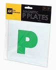 AA P PLATES MAGNETIC FULLY SECURE GREEN NEW DRIVER P PLATES JUST PASSED ...