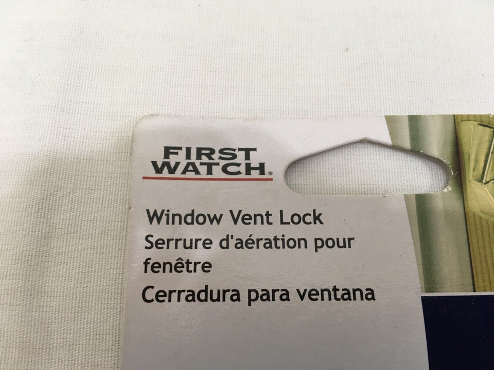 (1) NEW First Watch Window Vent Lock - CHROME - 1407 | eBay