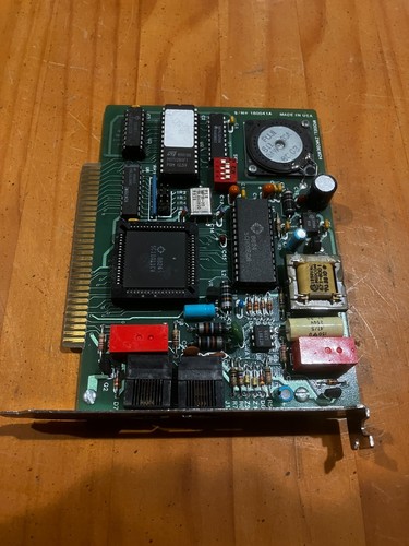 Vintage Z Modem 24 8-Bit ISA SN 180041A - ZMODEM24 | eBay