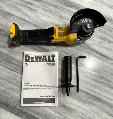 New Dewalt DCG413B 20V XR 4-1/2” Brushless Paddle Switch Angle Grinder ...