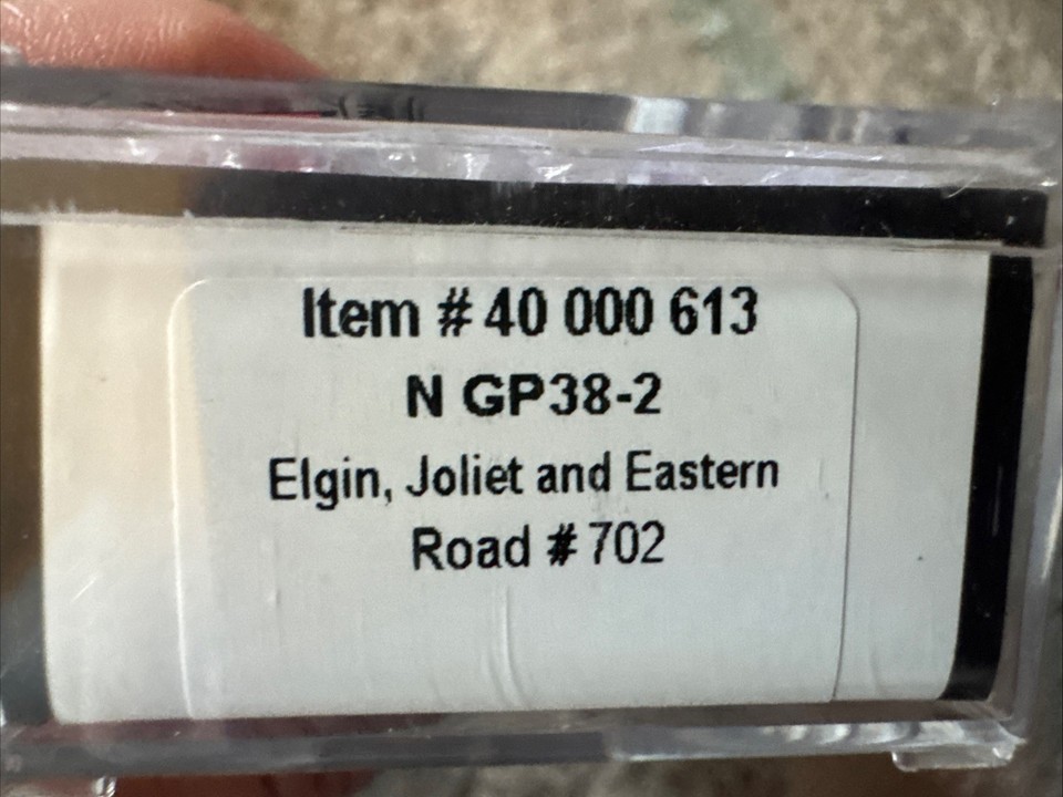 Atlas N Scale Locomotive Item #40 000 613 GP38-2 EJ&E Road #702 | eBay