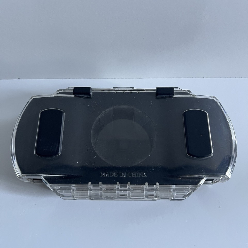 PSP Clear Hard Plastic Case Sony PlayStation Portable Official Travel ...