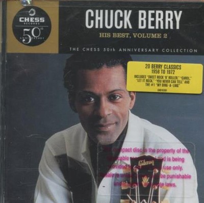 Chuck Berry: His Best: The Chess 50th Anniversary Collection Vol. 2 ...