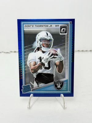 2025 Panini Donruss Optic Dont'e Thornton Jr. Rated Rookie