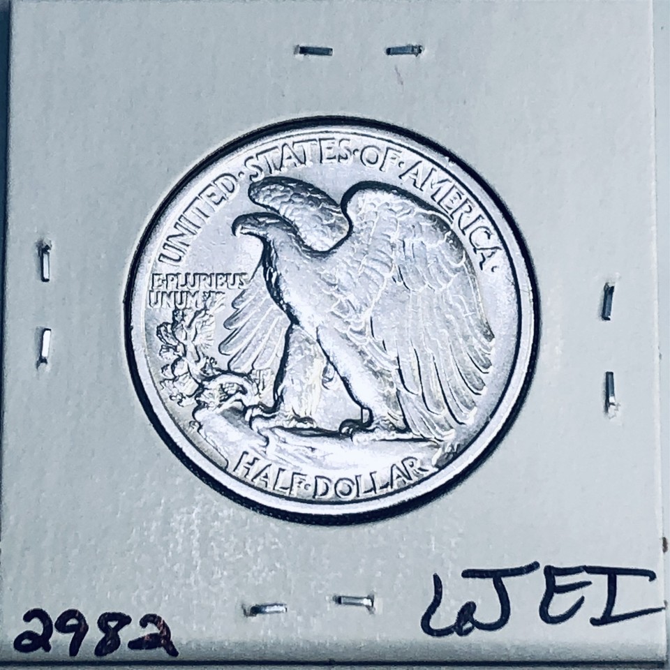 1944 S LIBERTY WALKING SILVER HALF DOLLAR HI GRADE U.S. MINT RARE COIN ...