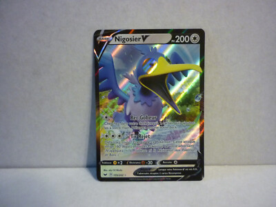 Nigosier V - EB01:Épée et Bouclier - 155/202 - Carte Pokemon Neuve ...