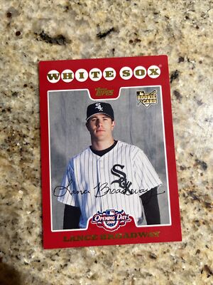 2008 Topps Opening Day - #216 Lance Broadway. Red Frame. Roomie Card | eBay