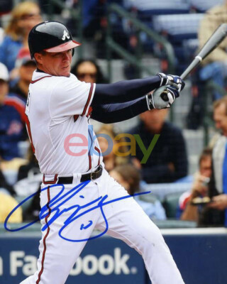 Chipper Jones Autograph 8x10 Photo Signed reprint | eBay