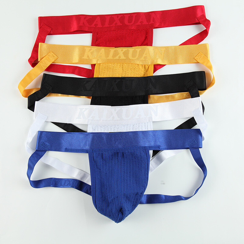 Men's Sexy Jockstraps U Convex Design 3D Bulge Bag Comfort Flex ...