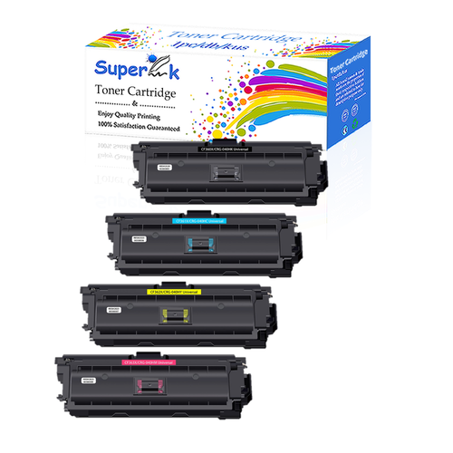 508X CF360X-CF363X Toner BK/C/Y/M For HP Color LaserJet M552dn M553n ...