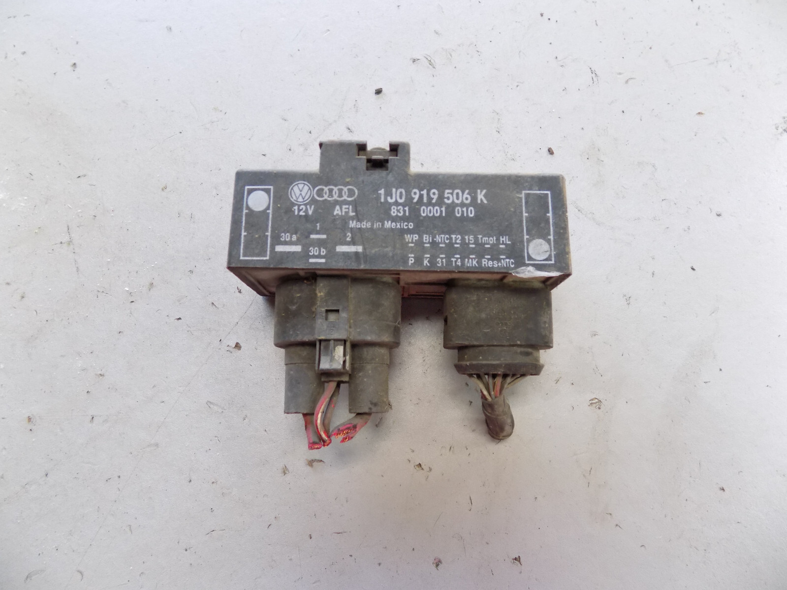 98 99 00 01 02 03 04 05 VW Volkswagen Cooling Fan Relay Module ...