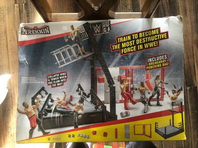 WWE Wrekkin Performance Center Playset Wrestling Tower Collapsing ...