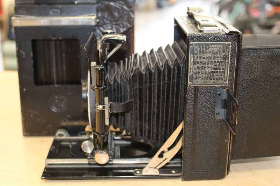 Vintage Voigtlander Compur 1:4.5 Folding Camera *LOOK!* NO RESERVE | eBay