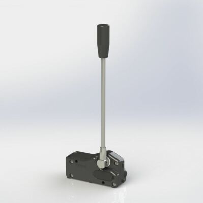 Cable Control Lever, Remote Hydraulic Valves, HD, Spring Centered, 64 ...