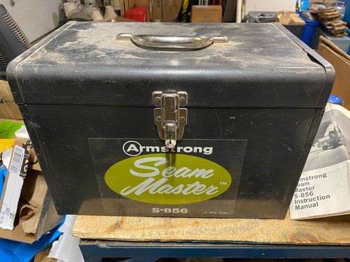 Vintage Armstrong Seam Master S-856 vinyl cutter w/ case 7400rpm 115V ...