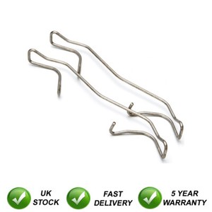 2x Brake Pad Retaining Spring Clips Front For Audi Citroen Peugeot ...