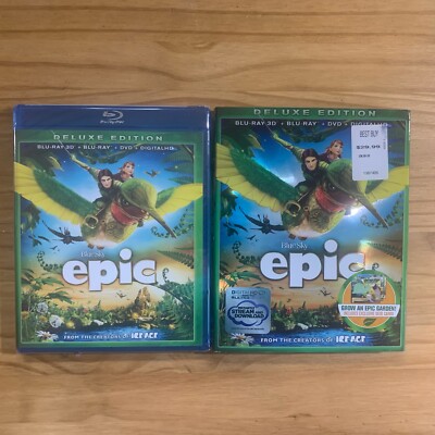 Epic (Blu-ray/DVD, 2013, 3-Disc Set, Includes Digital Copy 3D ...
