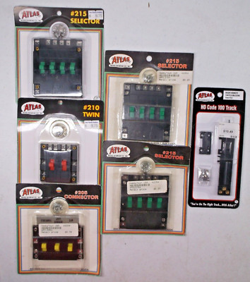 HO Atlas lot of selectors and connectors in original packages (lot 2891 ...