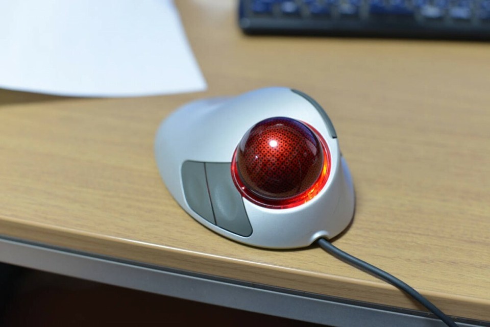 Microsoft D68-00007 Trackball Explorer Mouse | eBay