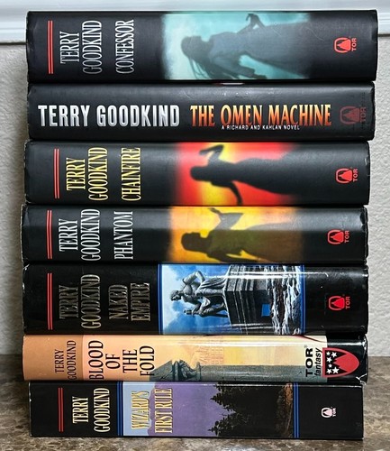 Terry Goodkind - Sword of Truth Series Mix Lot of 7 (6 Hardcover & 1 ...