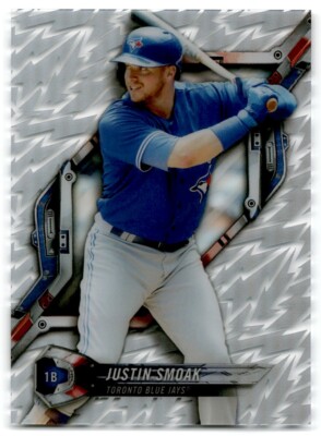 2018 Topps High Tek LIGHTNING Justin Smoak. Toronto Blue Jays #HT-JS | eBay