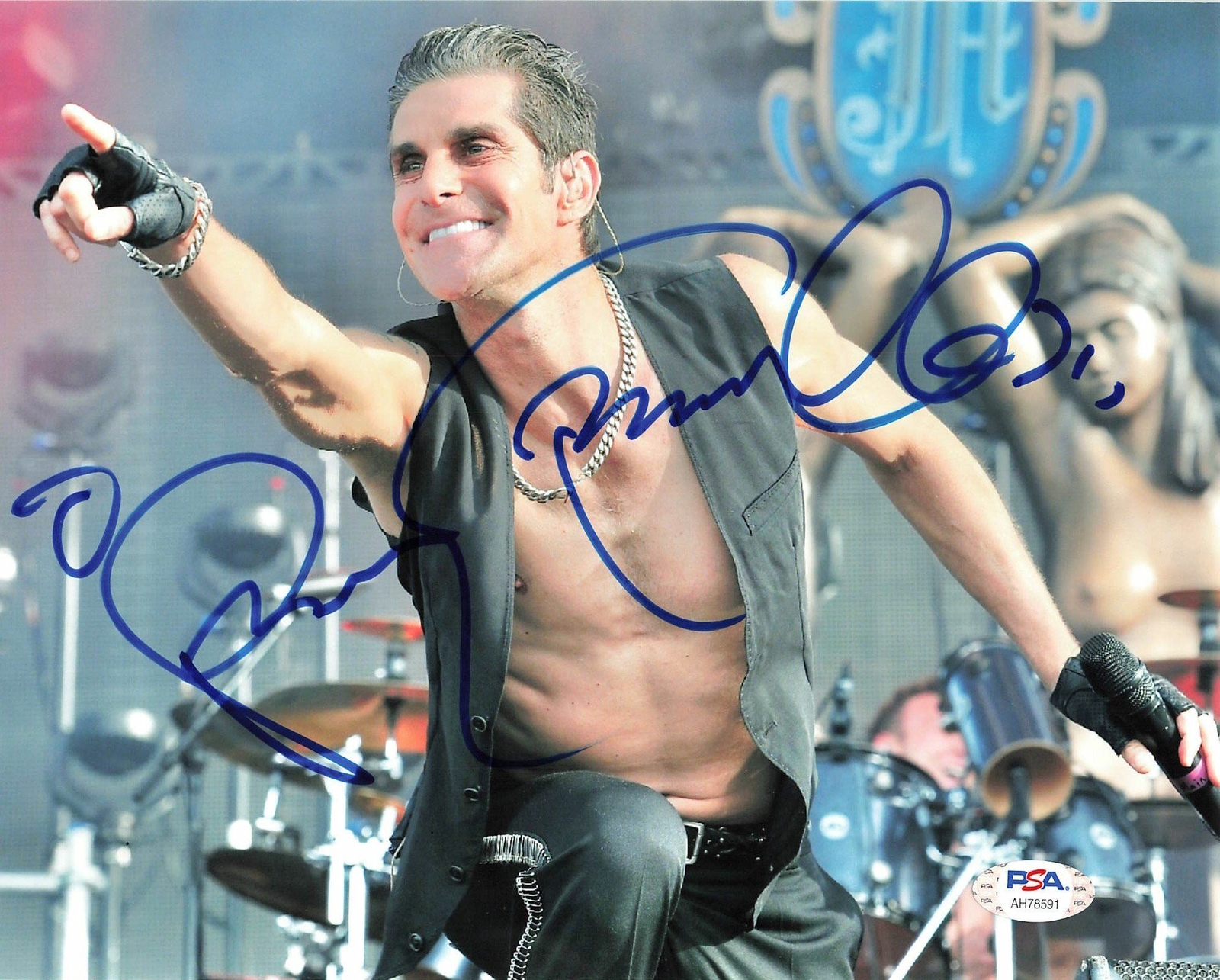 Perry Farrell signed 8x10 photo PSA/DNA Autographed Jane's Addiction | eBay