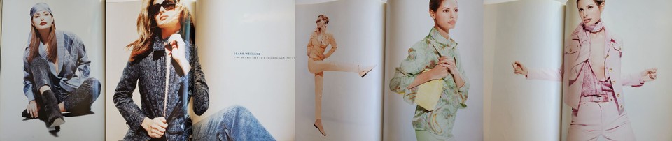 1997 FULL ESCADA Catalog Paulina PORIZKOVA Elsa BENITEZ Heather Stewart ...