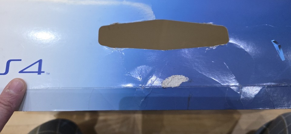 PS4 PlayStation Slim 500GB Jet Black CUH-2116A Empty Box | eBay UK