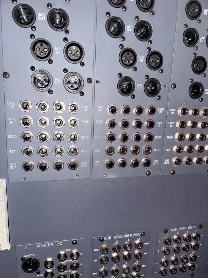 CAD Maxcon II Conneaut Audio Devices 24 CH CONSOLE + POWER SUPPLY Neve ...