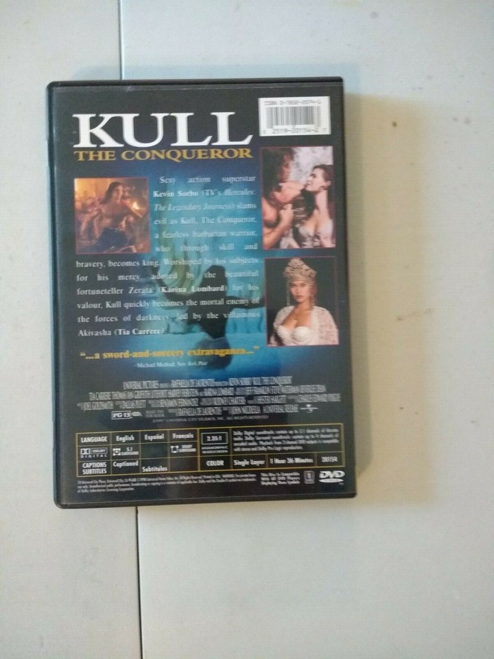 Kull the Conqueror (DVD, 1998) 25192015427| eBay