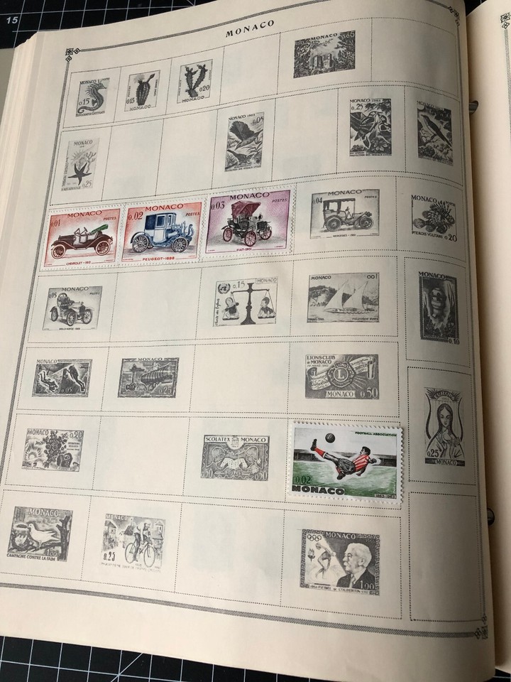 Vintage Scott 1968 World Postage Stamp Album with 170+ Stamps | eBay