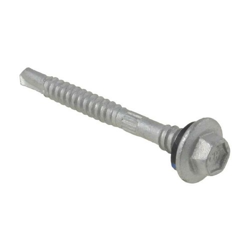 Qty 6000 Hex Metal NEO Self Drilling 12g-14 x 55mm Galvanised Screw Tek ...