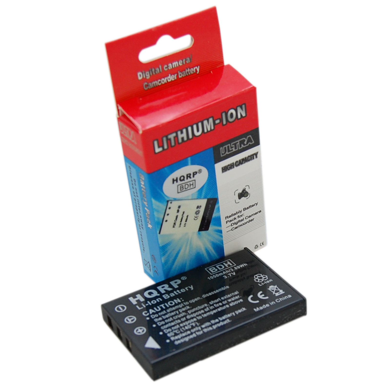 HQRP Battery for Aiptek DV5700 DZO-V37 DZO-V58N DZO-Z53 GO-HD IS-DV MDV ...