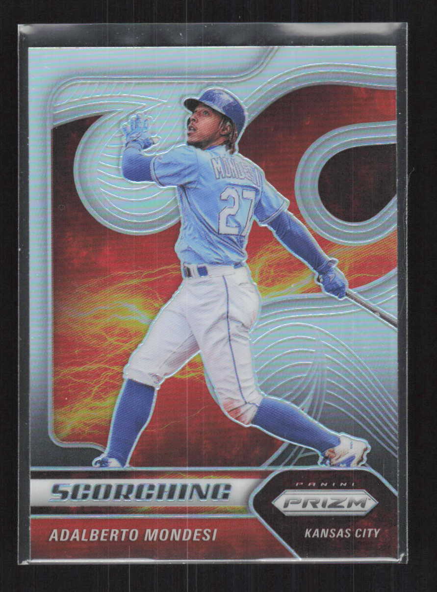 Adalberto Mondesi 2020 Panini Prizm Scorching Silver Prizm Royals #S-1 ...