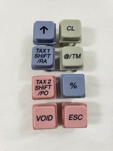 Sharp Cash Register XE-A102 Replacement Key Cover CHOOSE YOUR KEY | eBay