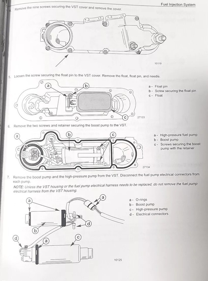 mercury electric fuel pump optimax vst 75-90HP 115-250HP 888733T02 ...