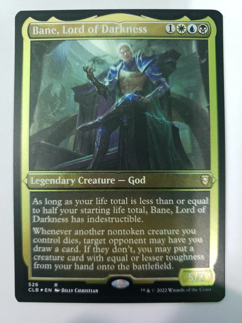 MTG Bane, Lord of Darkness Commander Legends: Battle for Baldur's Gate ...