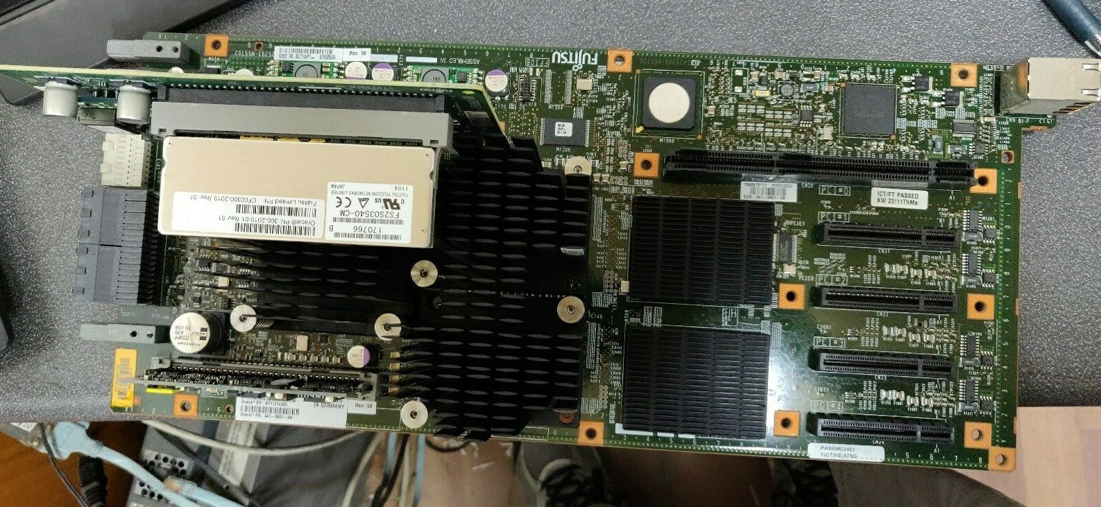SUN / Oracle 541-0851-08 Rev 50 / 501-7927-04 M4000 Server MAIN BOARD w ...