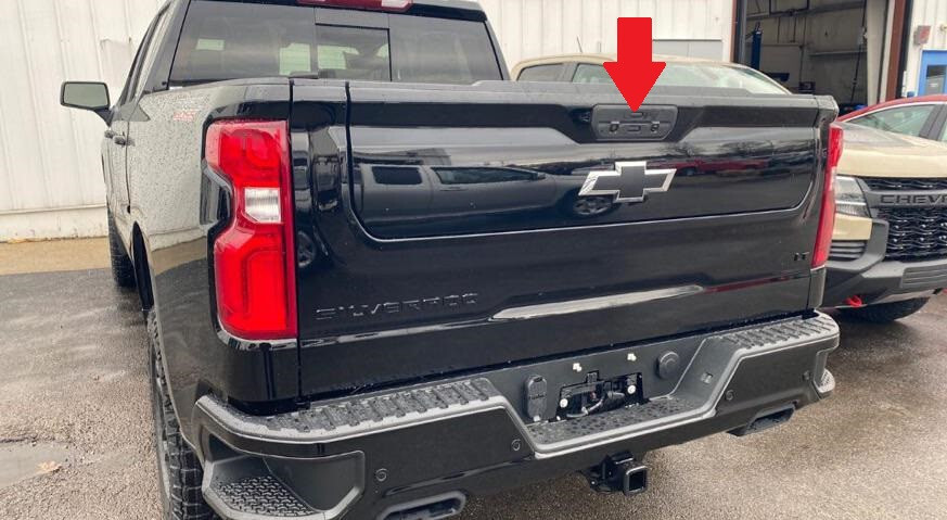 2019-2023 Chevy Silverado Multiflex Inner Tailgate Release Switch OEM ...