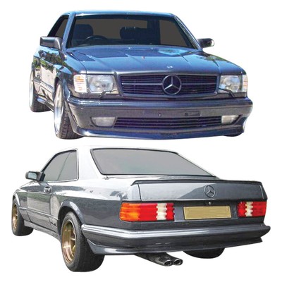 Duraflex Mercedes W126 2DR AMG Look Wide Body Kit 10 Piece for S-Class ...